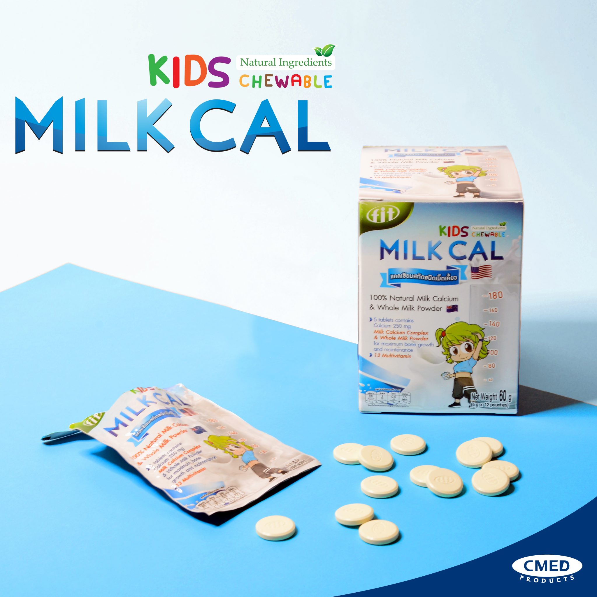 MILK CAL Chewable - CMED Product