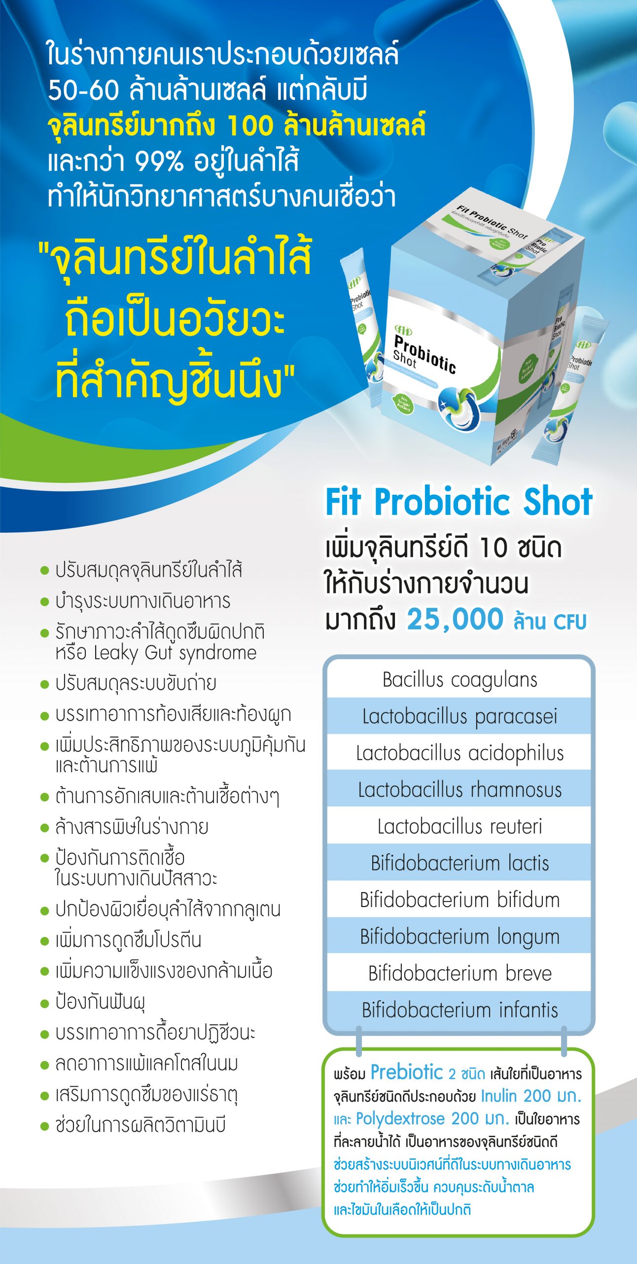 Fit Probiotic Shot - CMED Product